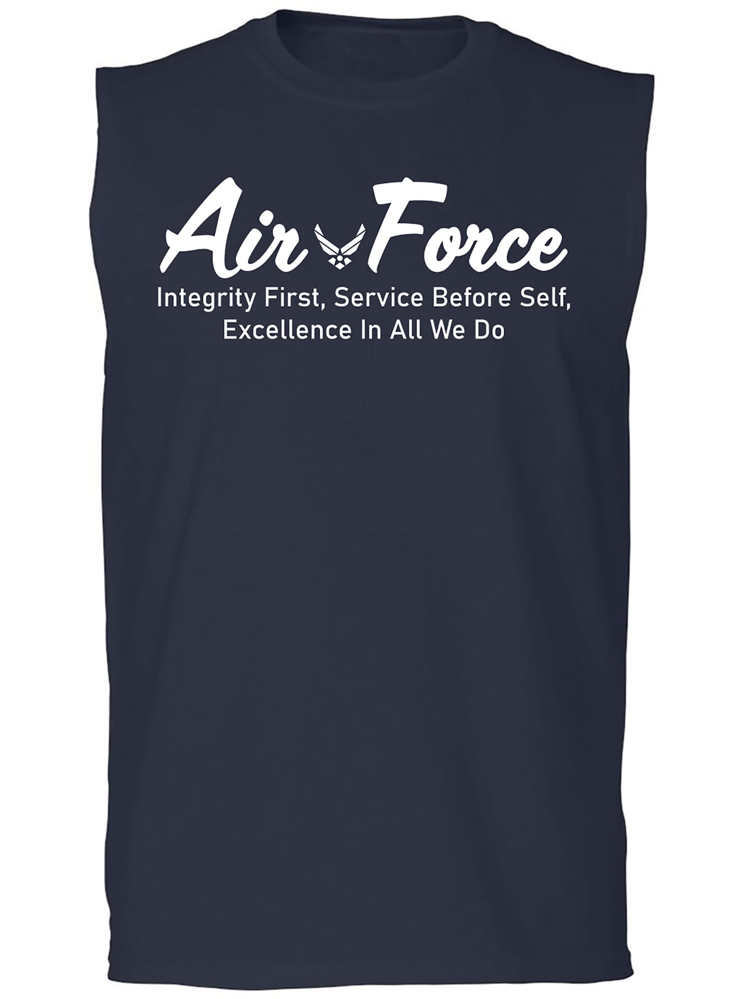 Air Force Core Values Adult Sleeveless Tee - Walmart.com