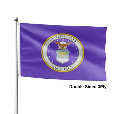 DANF USAF 3x5 Double Sided Military Flag for US Air Force, Heavy Duty ...