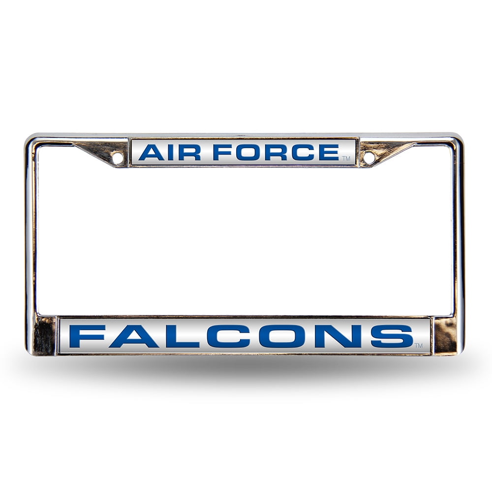 Air Force Falcons Chrome Metal Laser Cut License Plate Frame - Walmart.com
