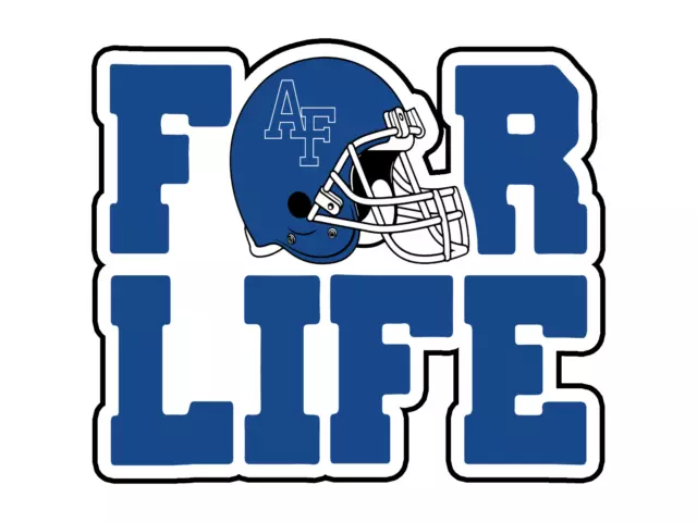 Air Force Falcons For Life Waterproof Sticker Phone Decal Water Bottle ...