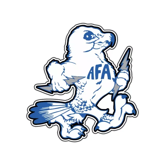 Air Force Falcons Mascot Logo #2 Waterproof Sticker Phone Decal Water ...