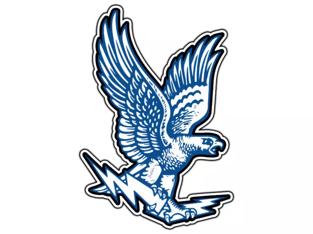 Air Force Falcons Mascot Logo #3 Waterproof Sticker Phone Decal Water ...