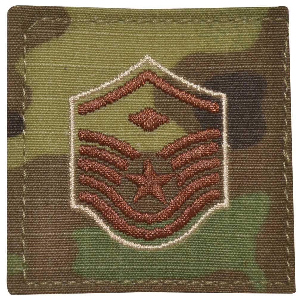 Air Force First Sergeant Rank OCP/Scorpion with Hook and Loop - Walmart.com