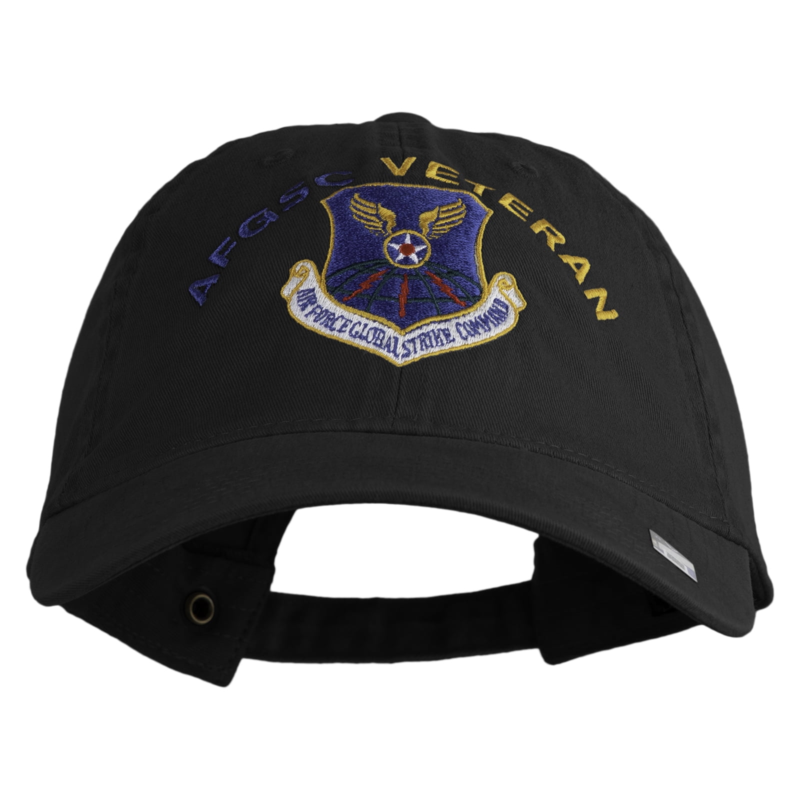Air Force Global Strike Command Veteren Embroidered Washed Solid ...