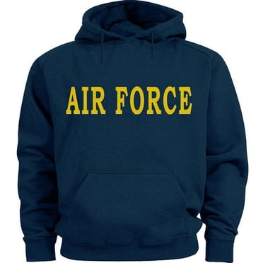 Rothco Embroidered Air Force Hooded Pullover Sweatshirt, Blue Hoodie ...