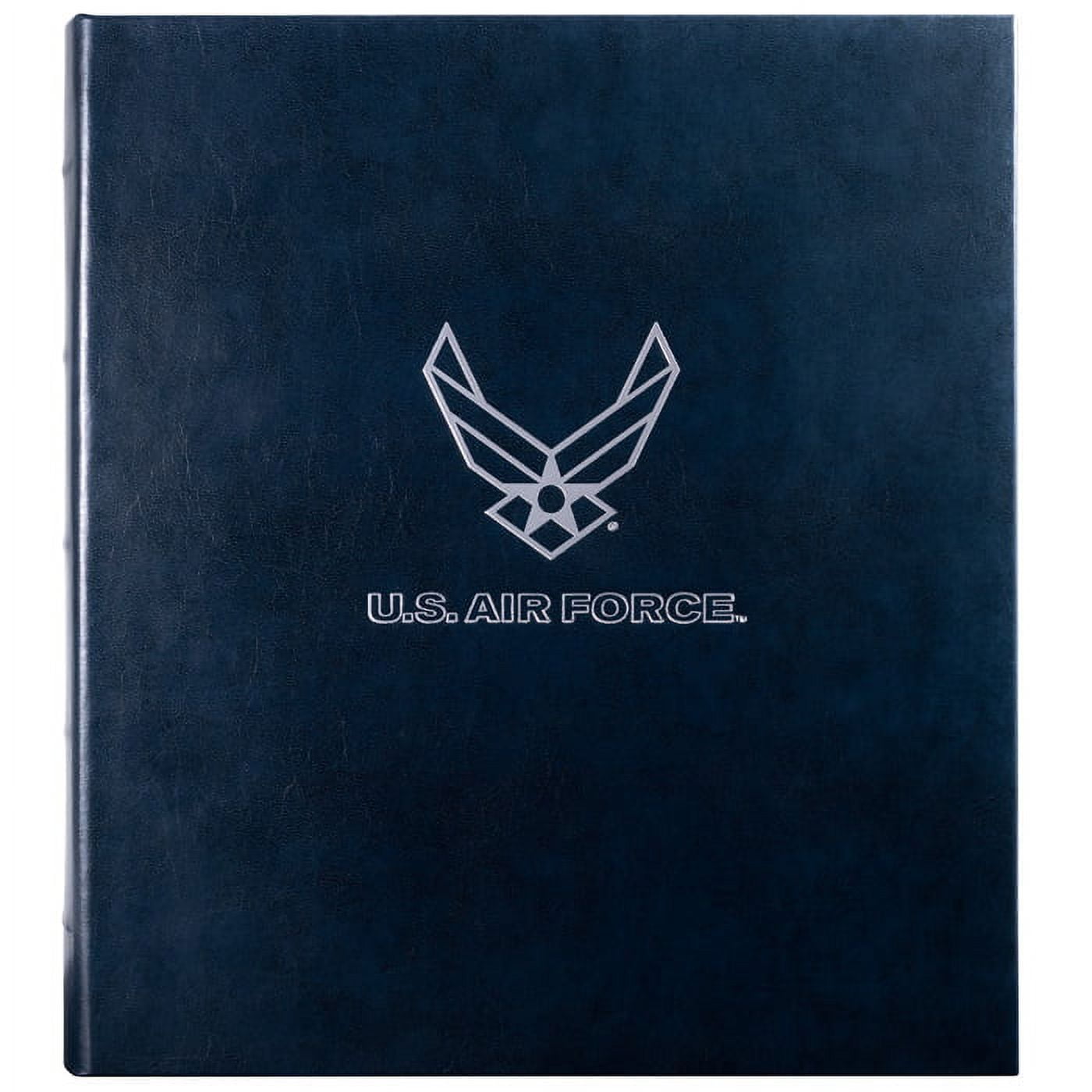 Air Force Leather Presentation Binder - 3/4" With Hubbed Spine, by ...