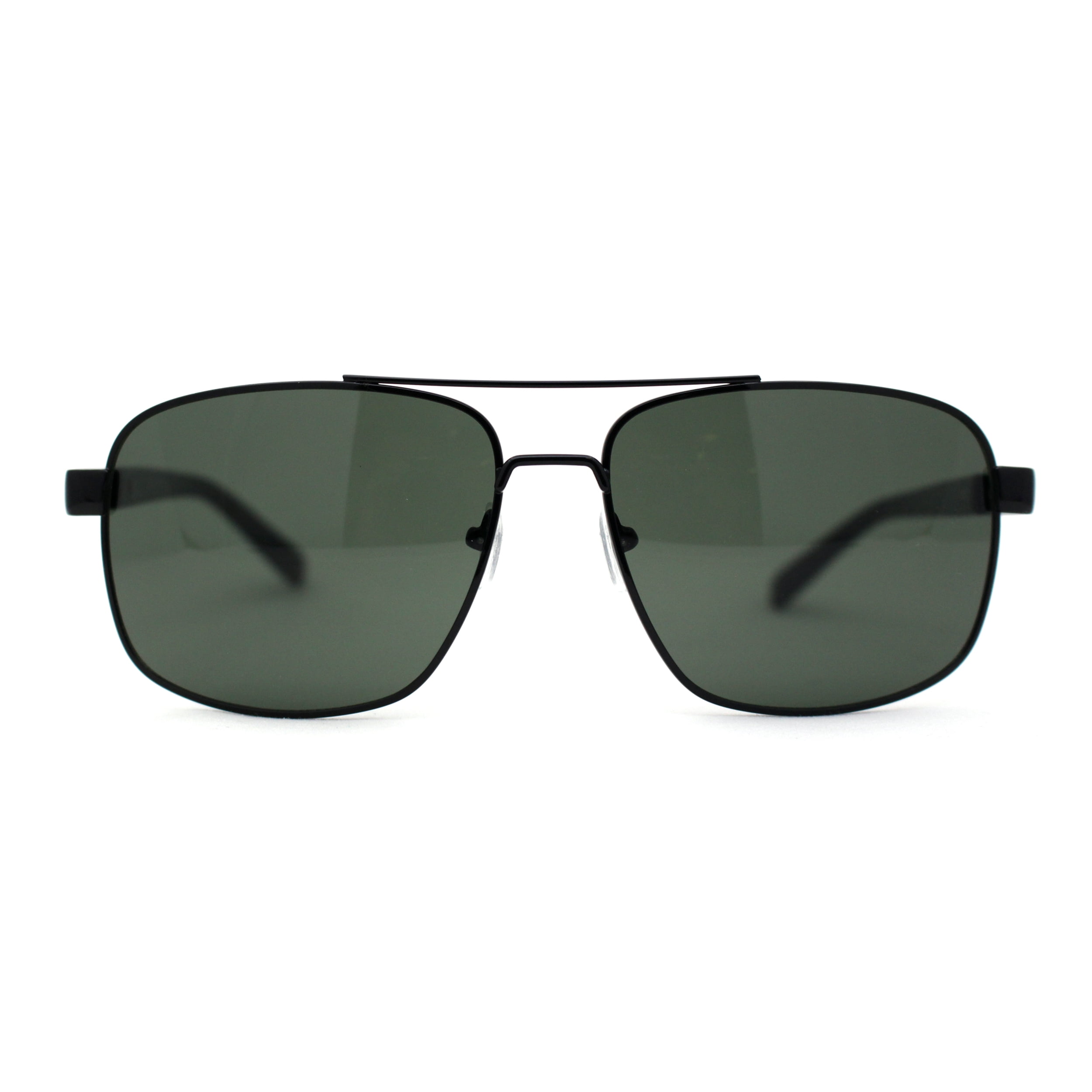Air Force Luxury Classy Rectangular Officer Pilots Metal Sunglasses ...