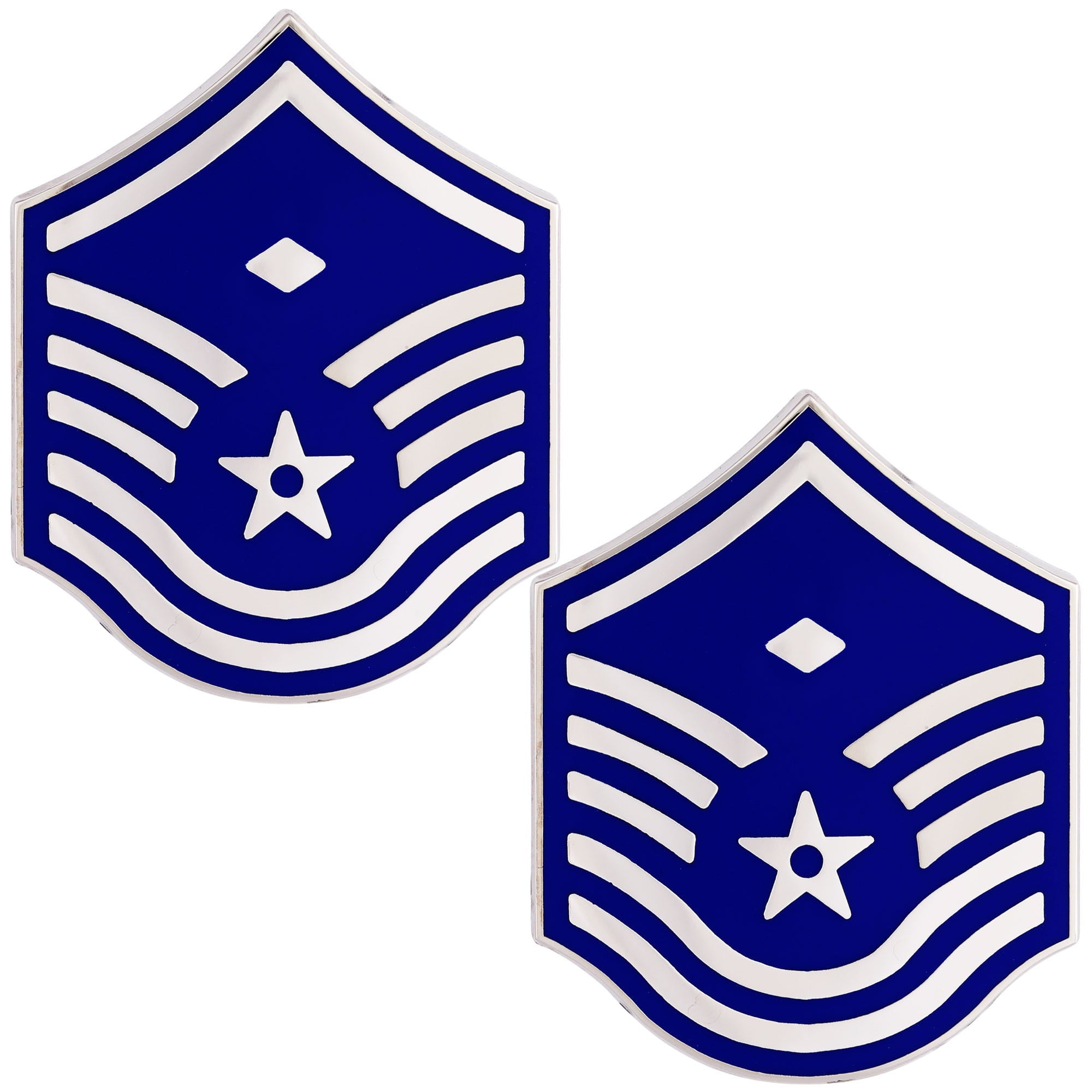 Air Force Master Sergeant with 1SGT Diamond Rank Pin Pair - Walmart.com