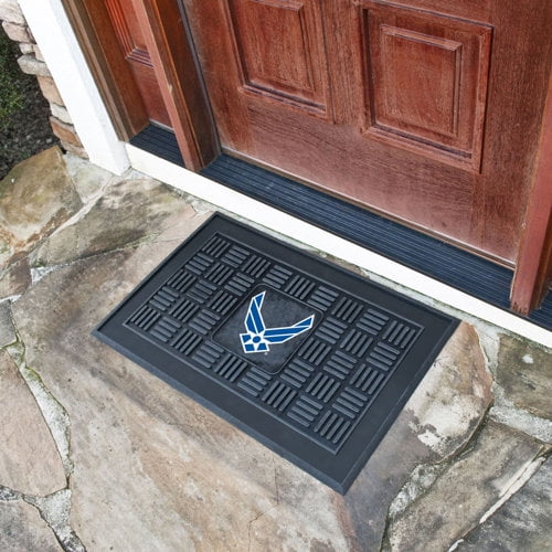 FANMATS 13408 Air Force Heavy Duty Front Door Mat - Walmart.com