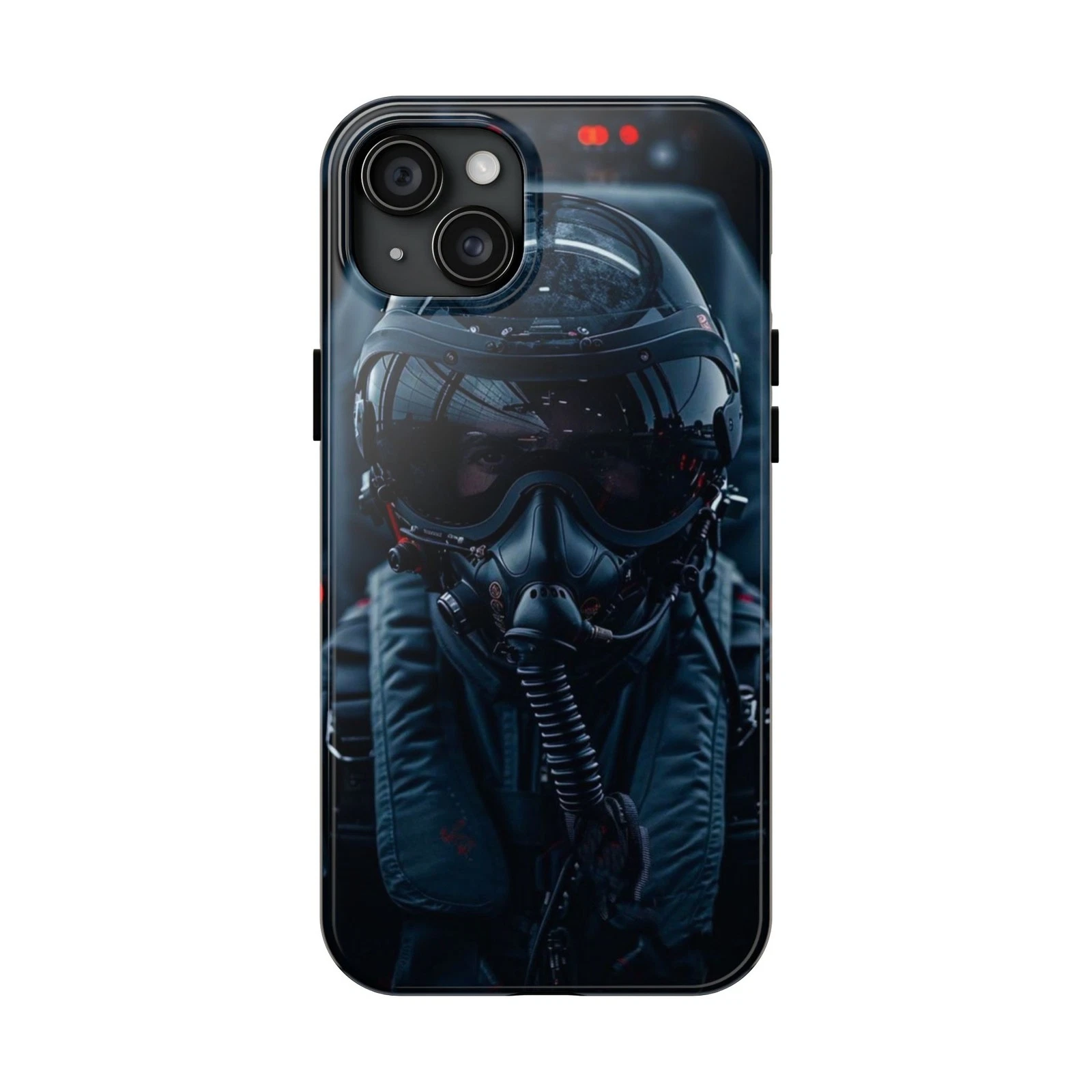 Air Force Pilot in Jet Fighter Plane Phone Case for iPhone 12 to 17 ...