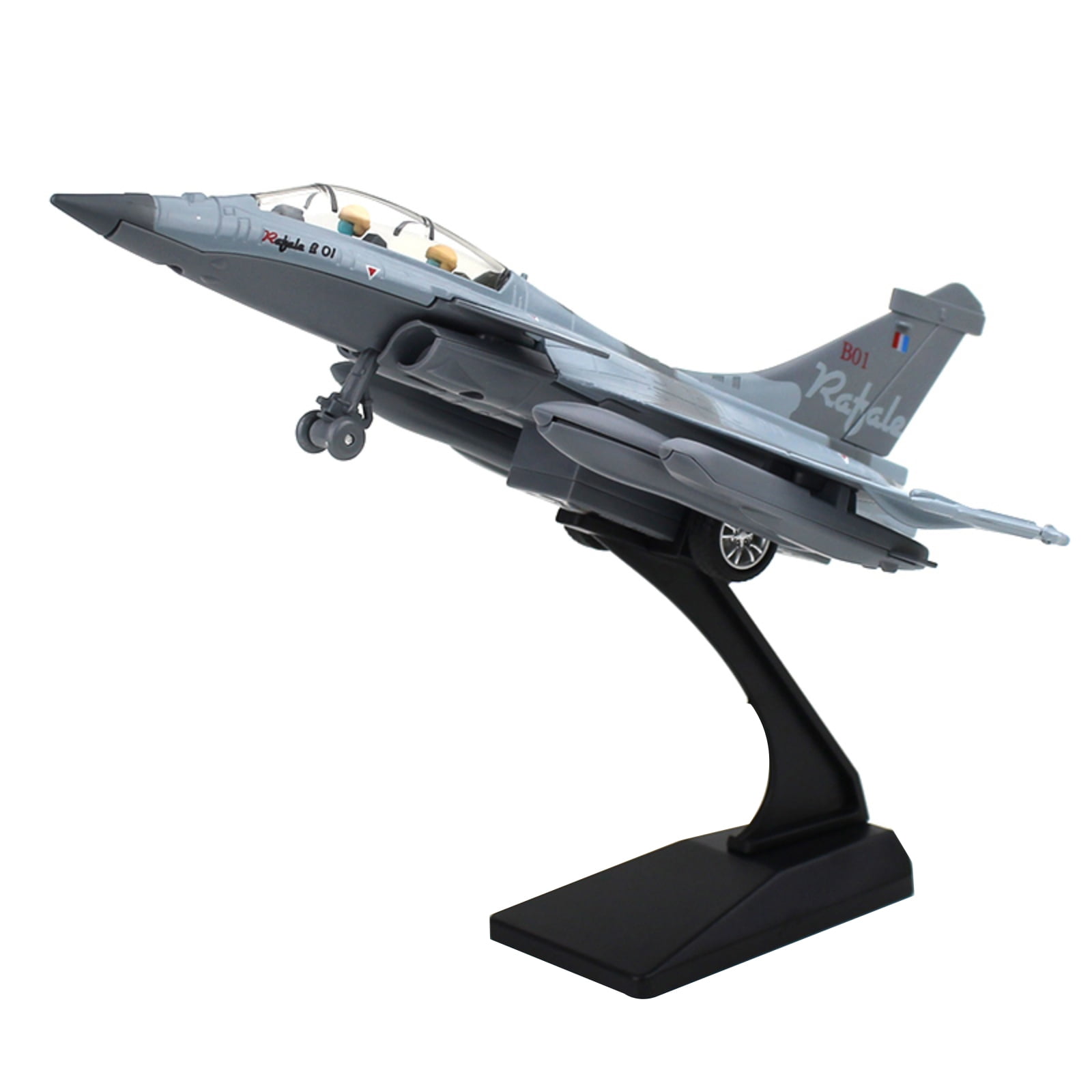 Air Force Rafale B Camouflage Fighter Model Toy 1:100 Scale, for ...