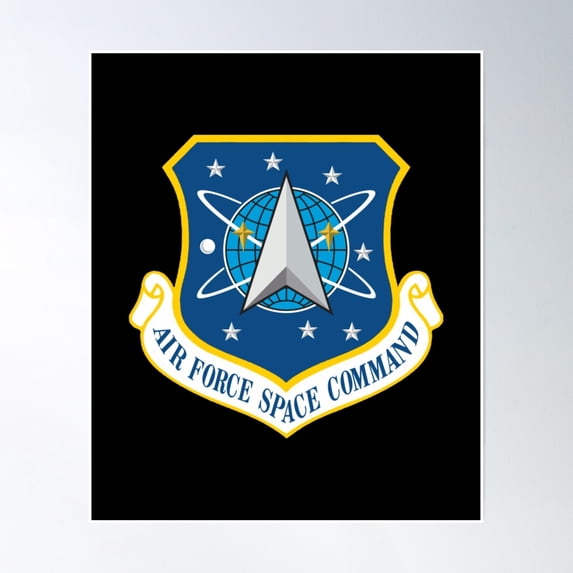 Air Force Space Command Afspc Poster Wall Art, Modern Wall Decor, 8x12 ...