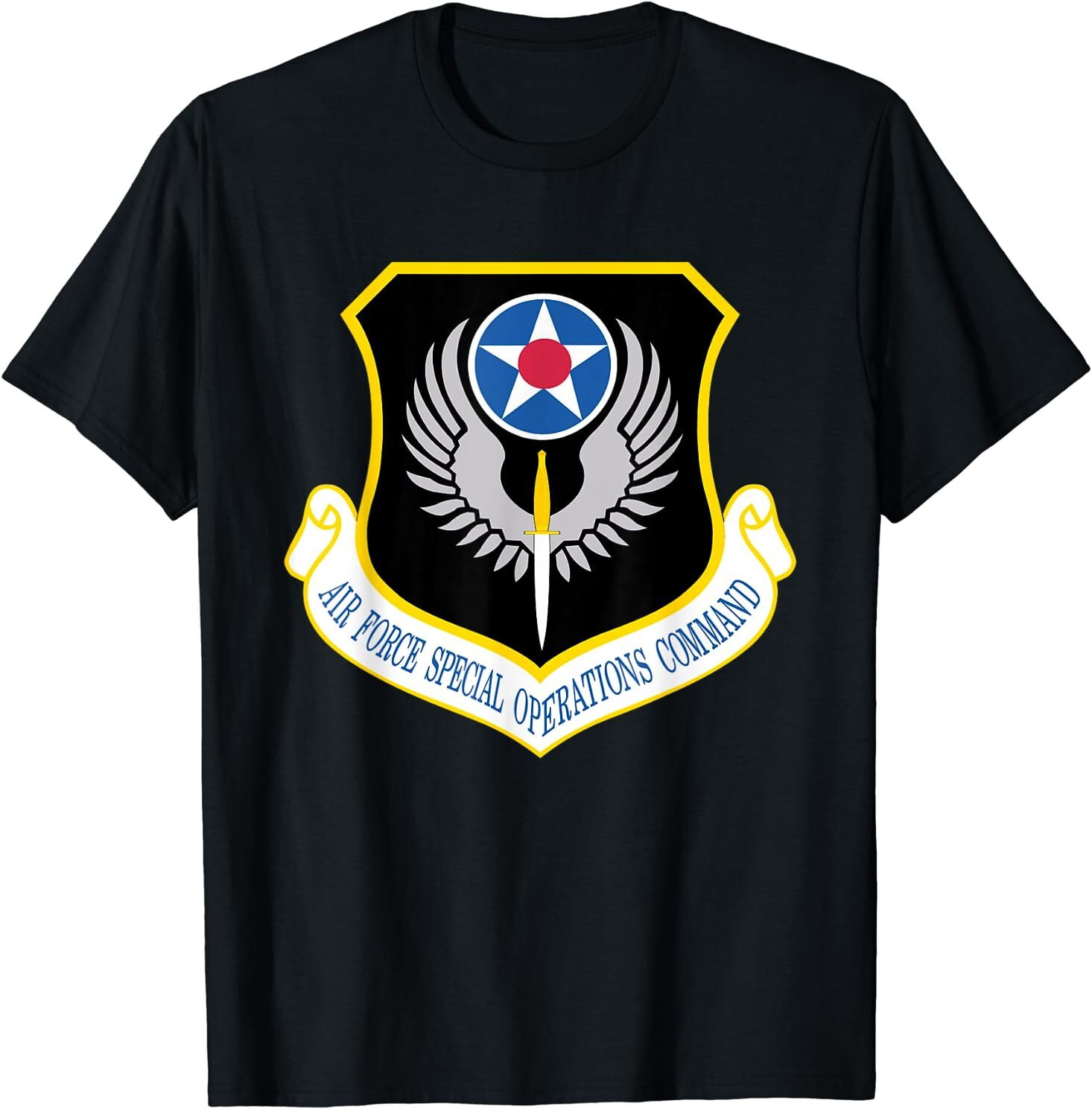 Air Force Special Operations Command AFSOC Military Veteran T-Shirt ...