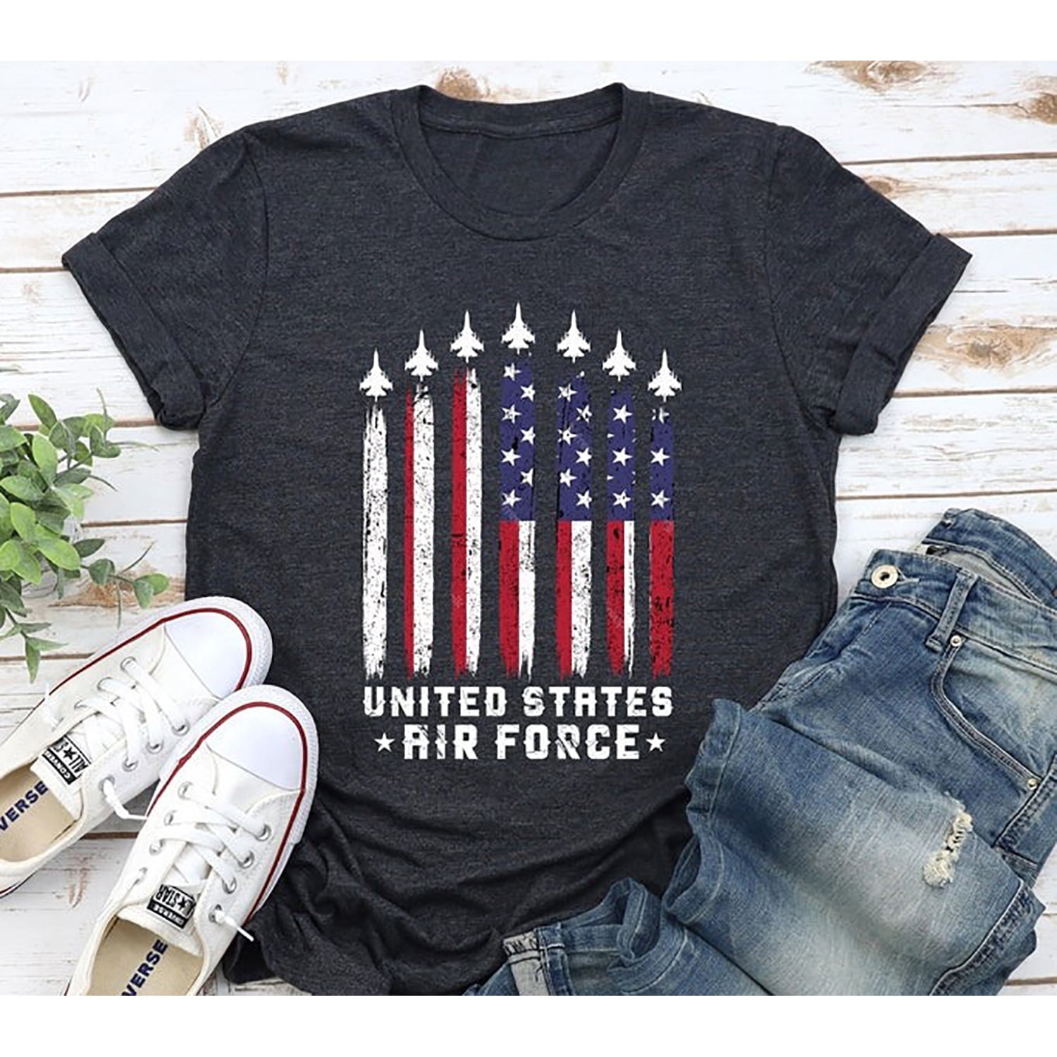 Air Force T-Shirt, Air Force Shirt, July 4Th Independence Day Shirt ...