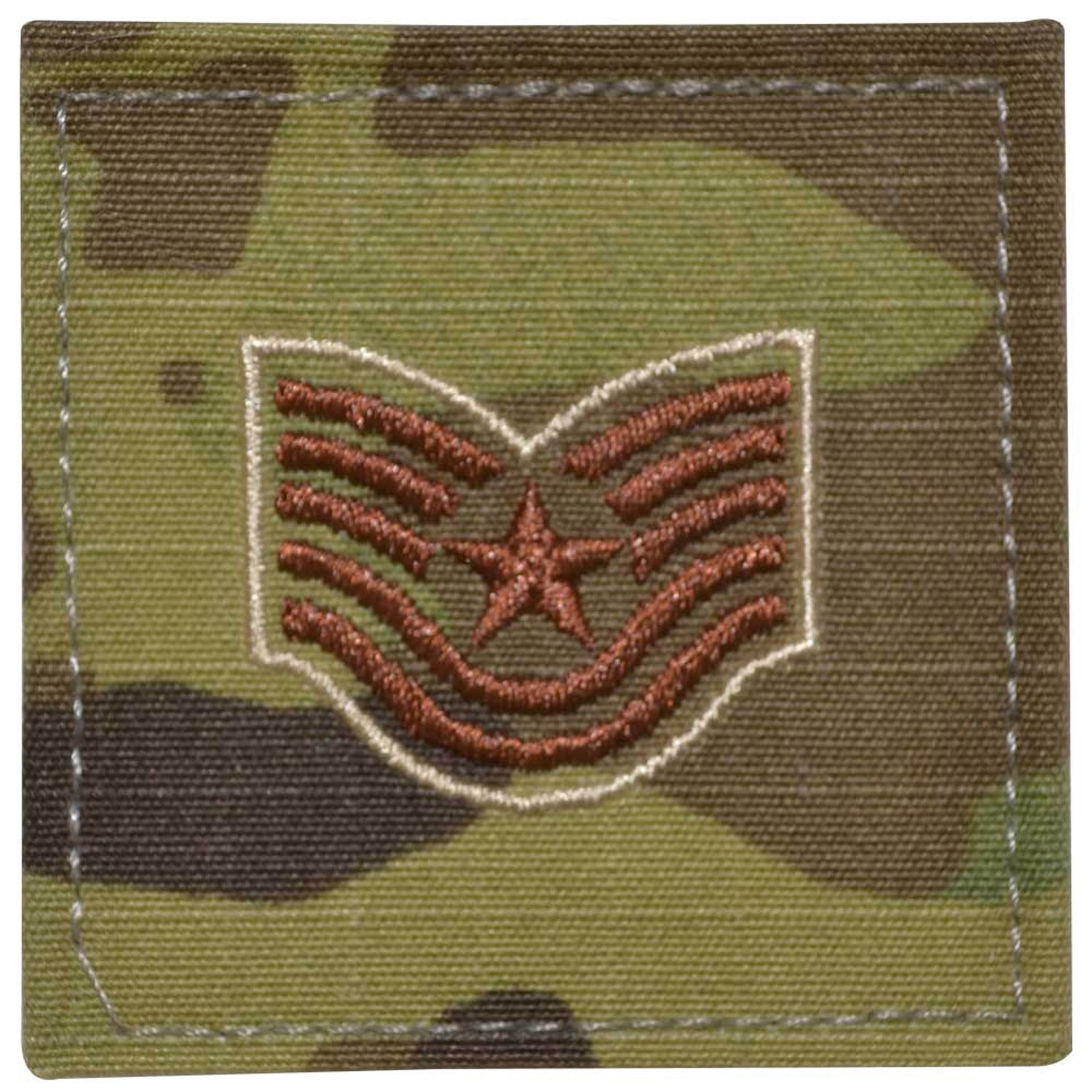 Air Force Technical Sergeant Rank OCP with Hook and Loop - Walmart.com