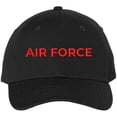 Air Force Text Embroidered Baseball Cap | USA Air Aviation Squad ...