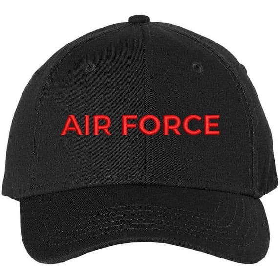 Air Force Text Embroidered Baseball Cap | USA Air Aviation Squad ...