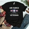 Air Force Veteran Roundel And F15 Jet Shirt Gift Black Unisex T-Shirt ...