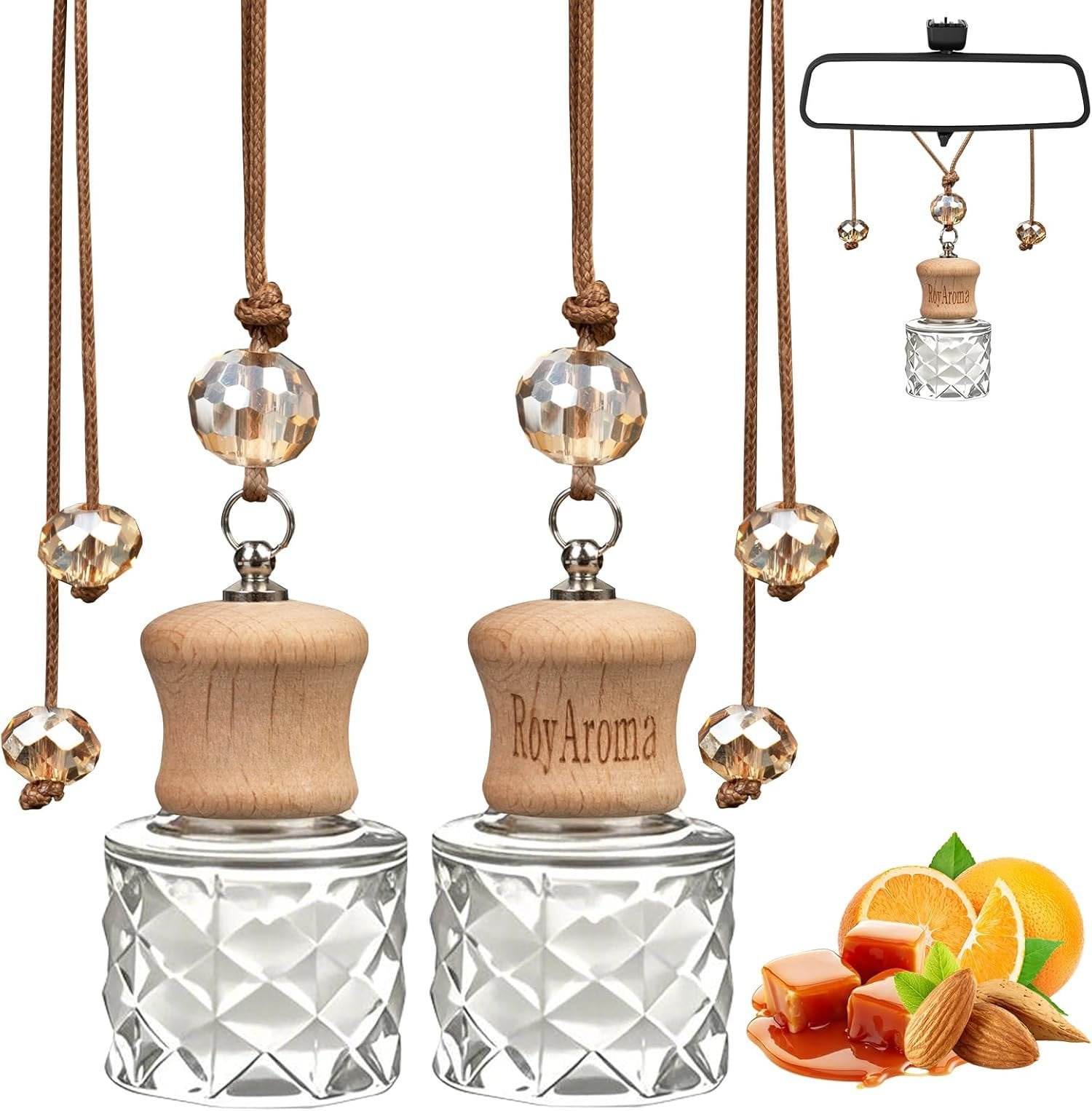 Air Freshener, 2 Long Lasting Fresheners up to 30-45 Days, Essential ...