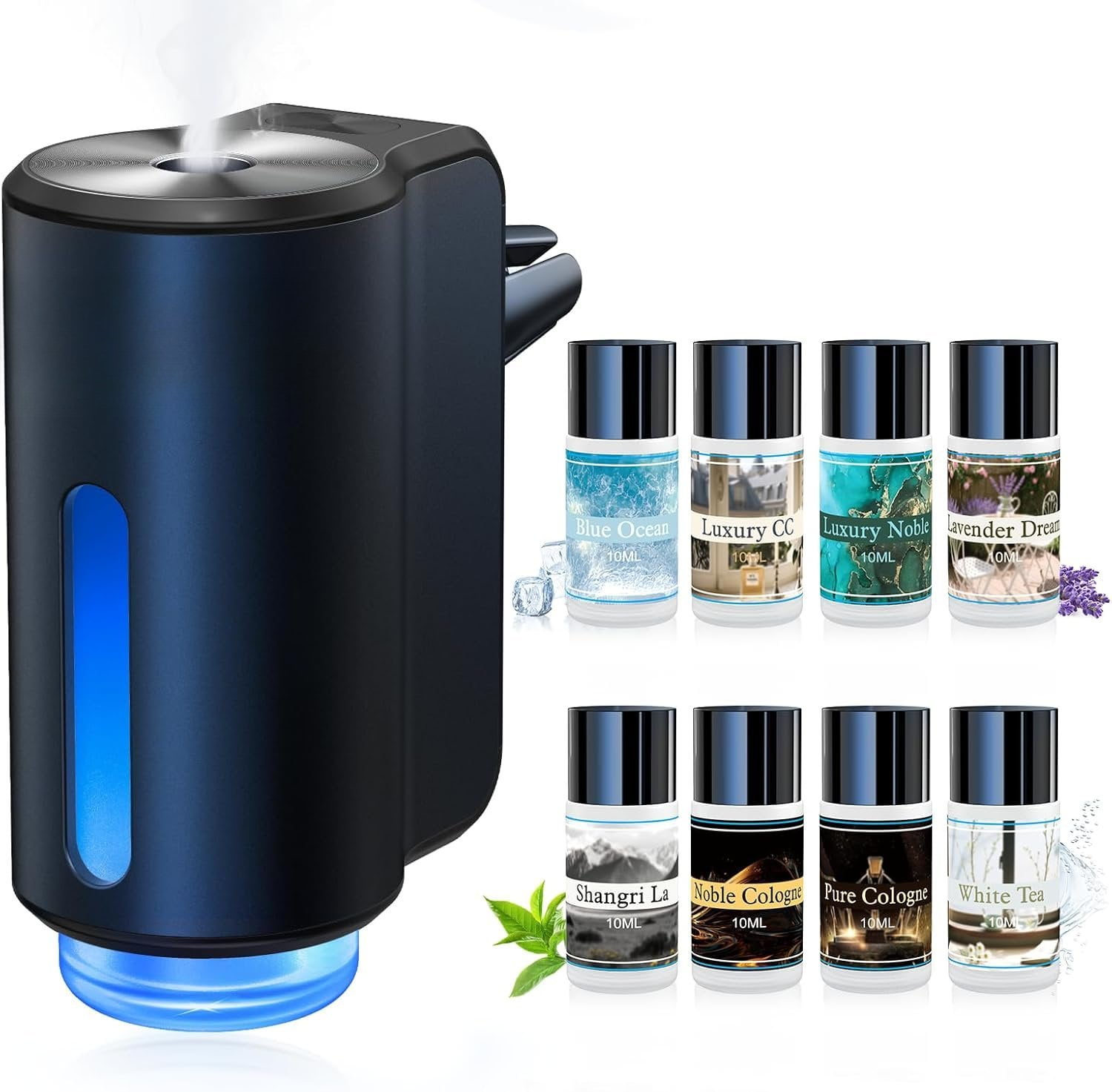 Air Freshener, Air Freshener Diffuser with 3 Adjustable Light Modes ...