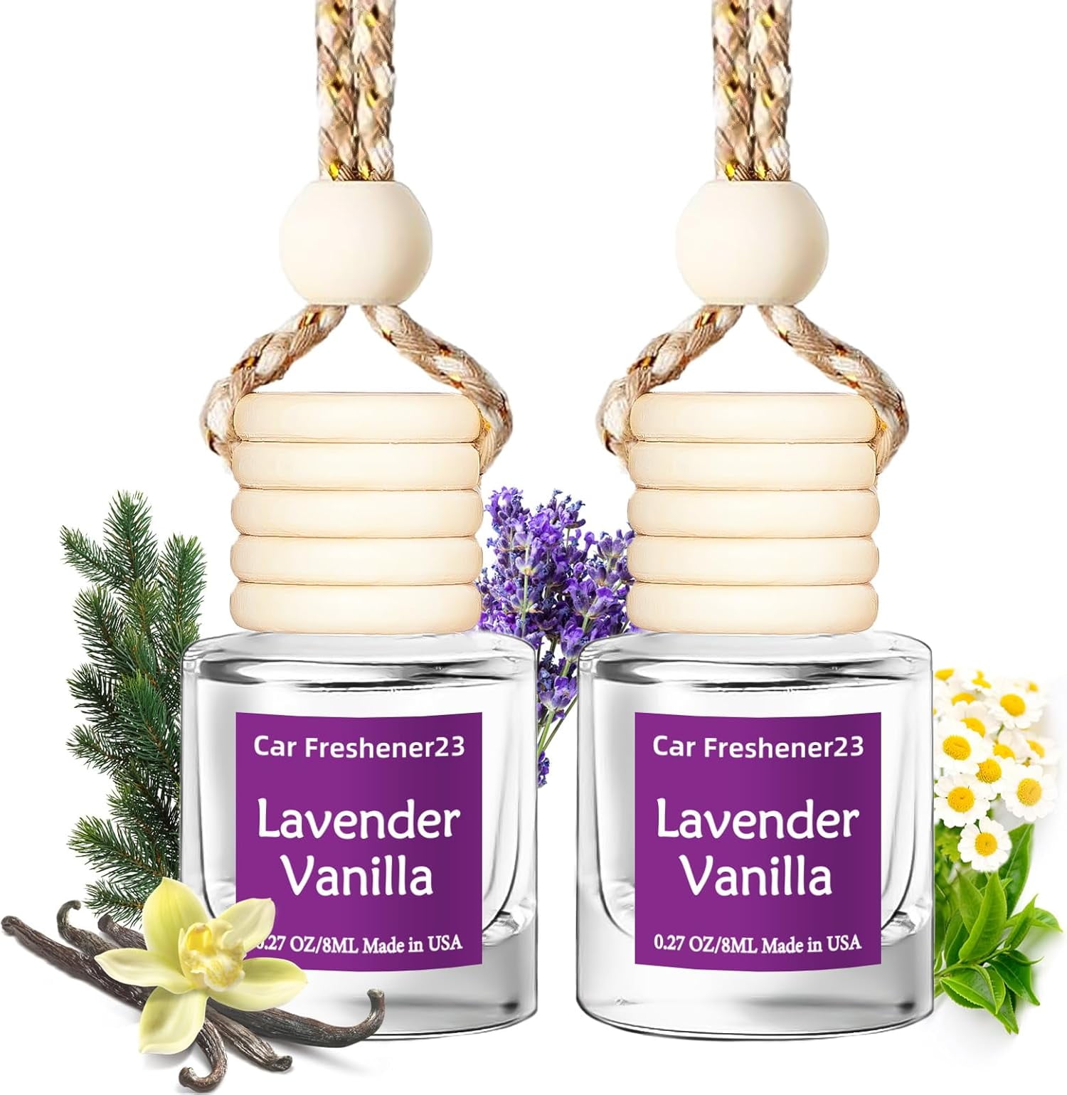 Air Freshener, Long Lasting Scent, Cute Air Fresheners for Women, 2 ...
