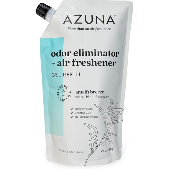 Air Freshener and Odor Eliminator for Strong Odor Gel 24oz Refill Pouch ...