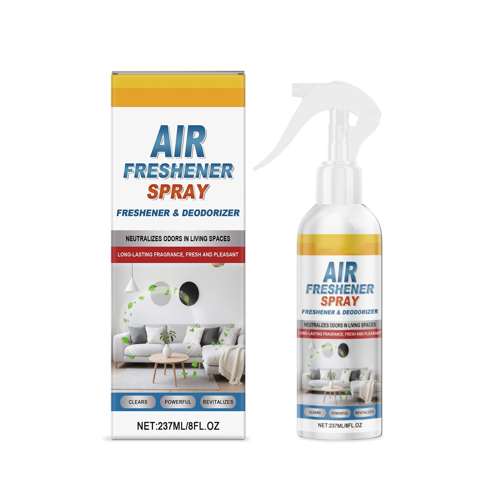 Air Freshener Spray 237Ml Long Lasting Fragrance Home Use Indoor Odor ...