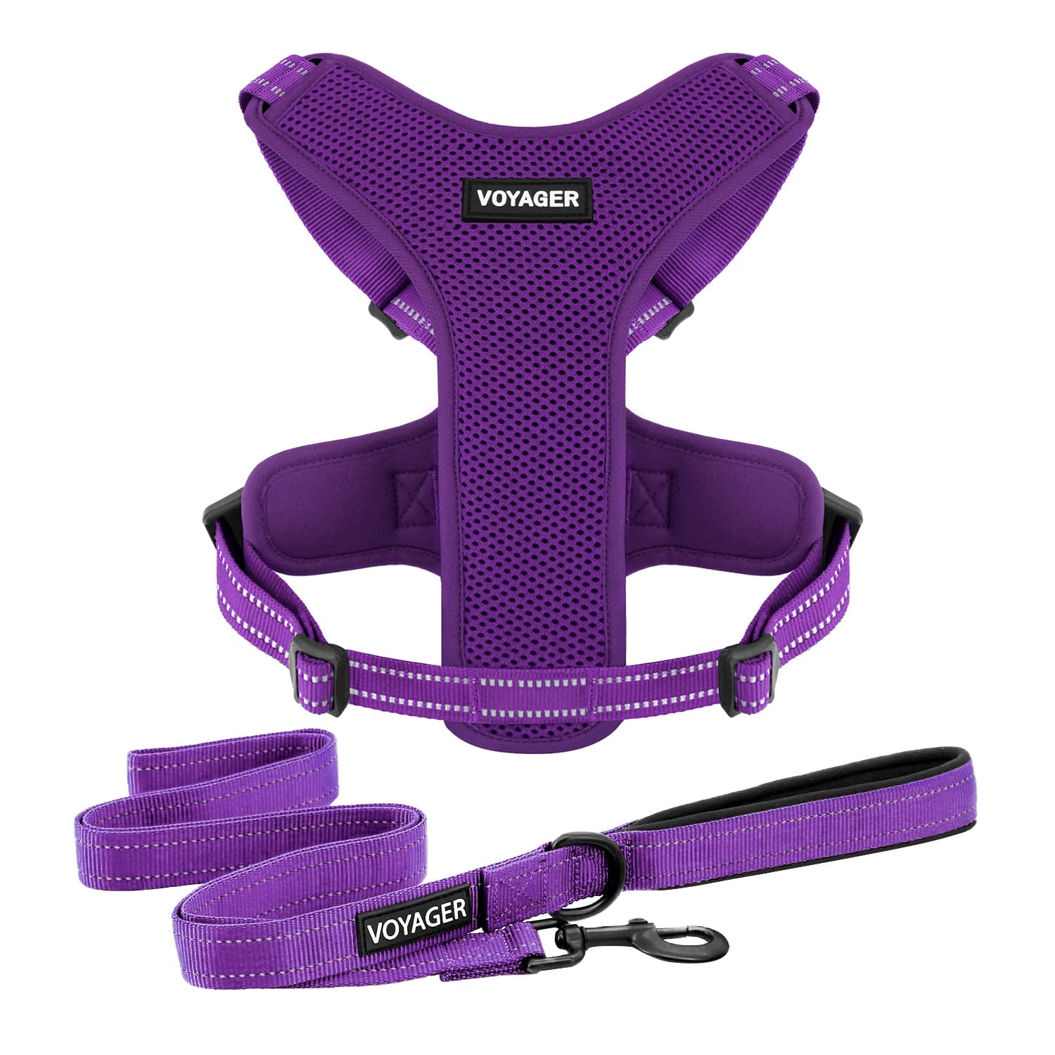 Air Frontier Mesh Dog Harness with and Reflective Dog Leash Set ...