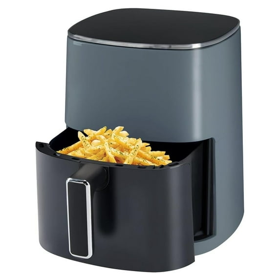 Air Fryer, 6QT Square Airfryer with Visual Window, 400℉ Fast Heating ...
