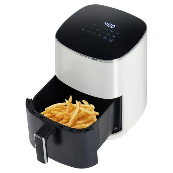 Air Fryer, 6QT Square Airfryer with Visual Window, 400℉ Fast Heating ...