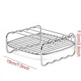 Air Fryer Baking Rack Metal Square/Round/Rectangle Oven Grill Racks ...