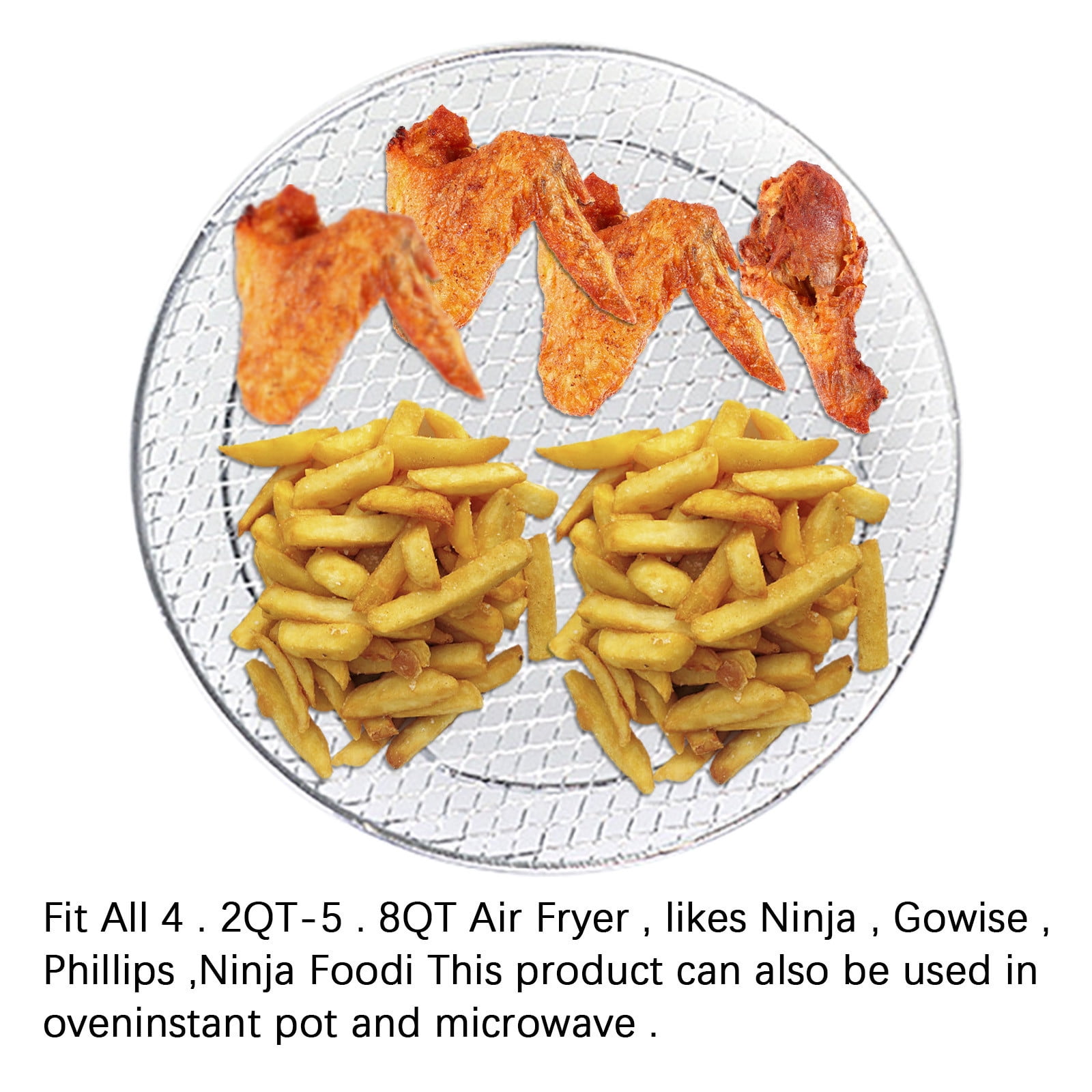 Air Fryer Basket Tray Replacement for Toaster Air Fryer Convection Oven ...