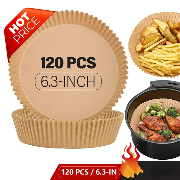 erfcxs Air Fryer Special Paper Silicone Oil Paper Steamer Drawer Paper ...