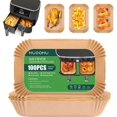 Air Fryer Disposable Paper Liners for Ninja Dual Airfryer Accessories ...