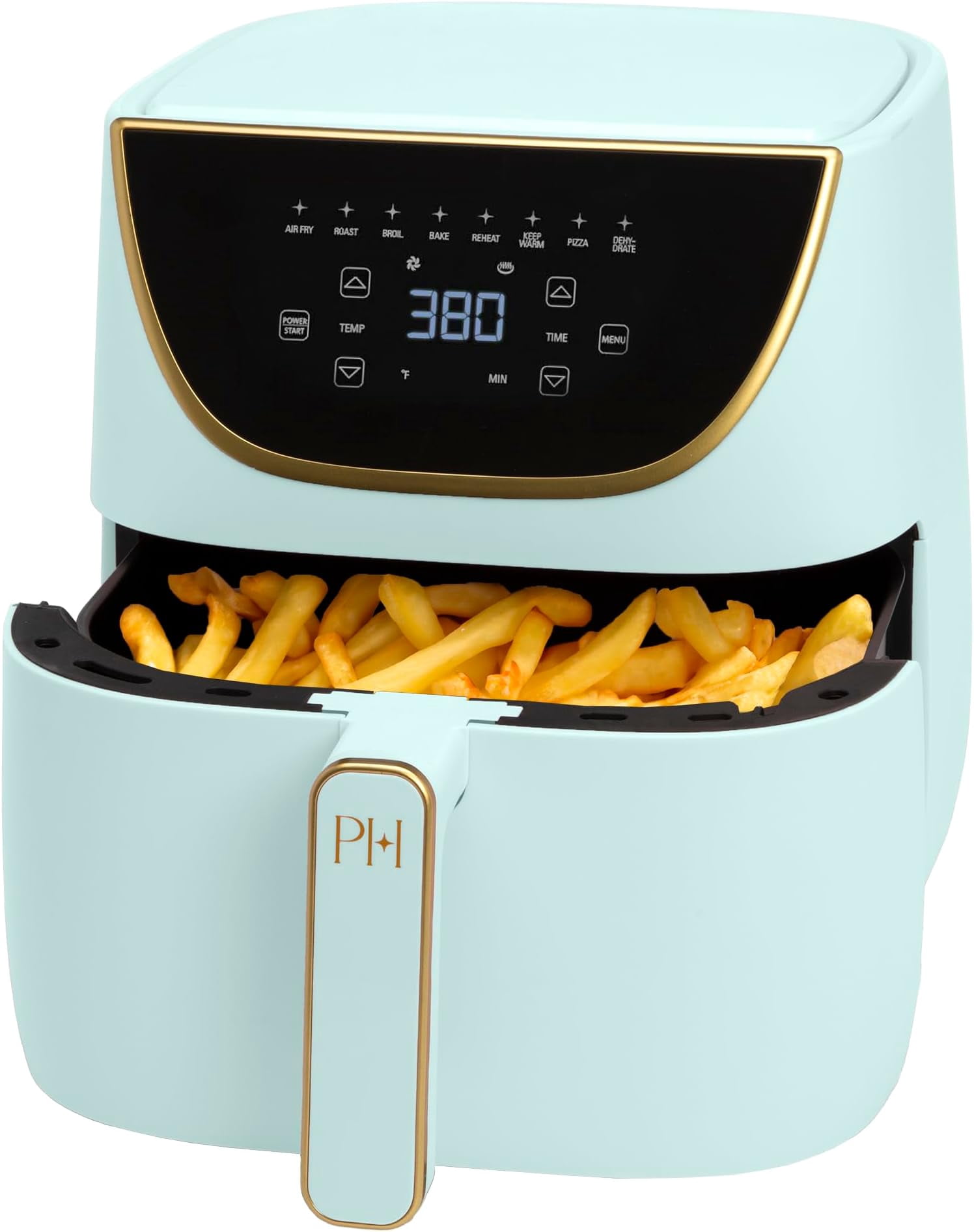 Air Fryer, Large 6-Quart Capacity, Nonstick Made without , Touchscreen ...