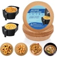 Air Fryer Liners 8 inch Round 100 count - Non Stick Paper for 5-8 QT ...