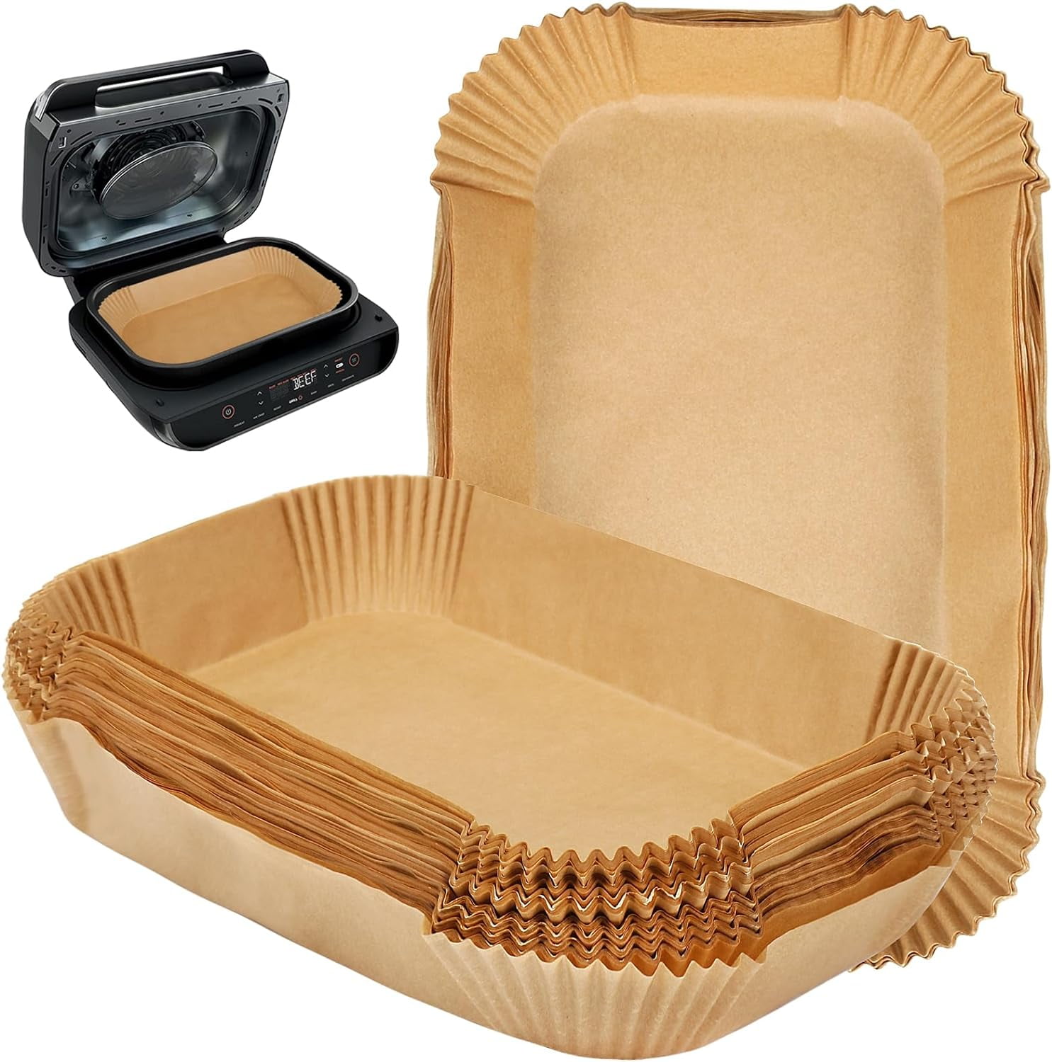 Air Fryer Liners for Ninja FG551/DG551/IG651 Foodi Smart XL Indoor ...