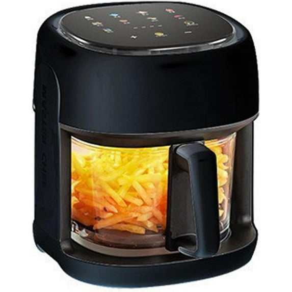 Air Fryer, Mini Air Fryer One-Touch Digital Control Presets, French ...