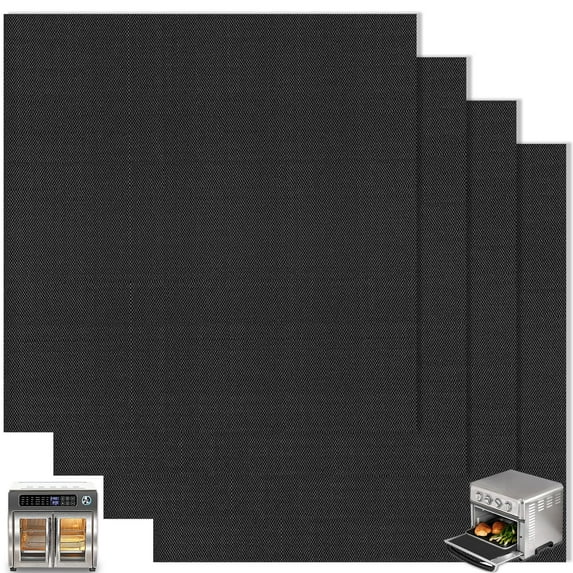 Air Fryer Oven Liners for Bottom of Oven, 12"x12" Reusable Non-Stick ...