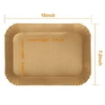 A Air Fryer Paper Liners, Disposable Parchment Liners, Oil Proof And ...