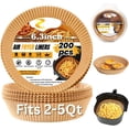 Air Fryer Paper Liners (Fits 2-5Qt) - 200 count Non- Airfryer Paper ...