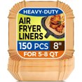 Air Fryer Paper Liners, Square Air Fryer Liners Disposable, Heavy-Duty ...
