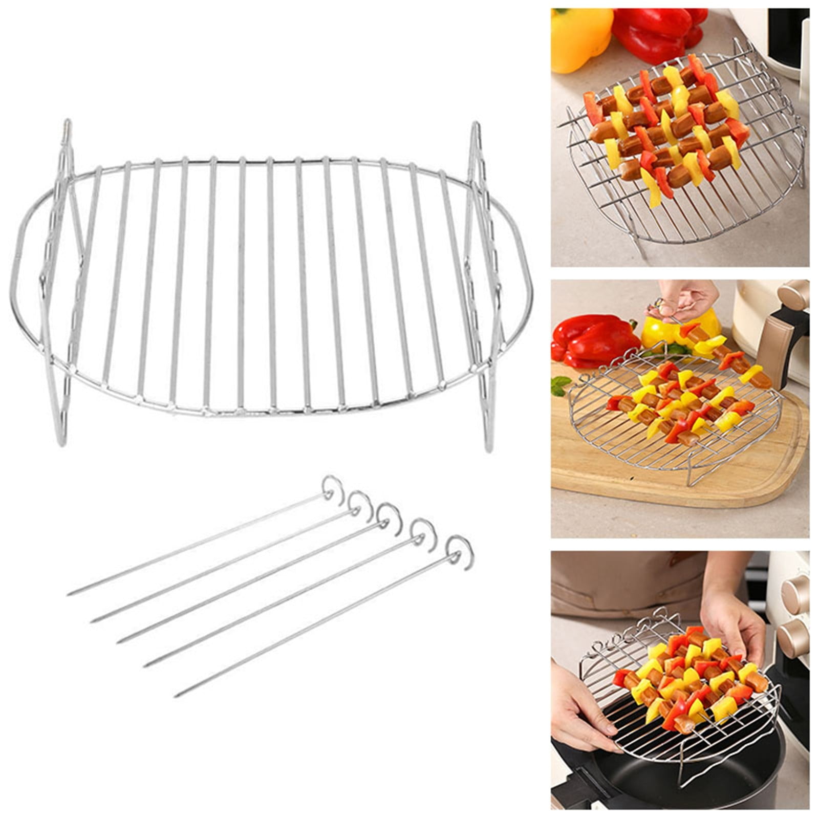 Air Fryer Rack For Air Fryer Oven Air Fryer Accessorie Stainless Steel ...