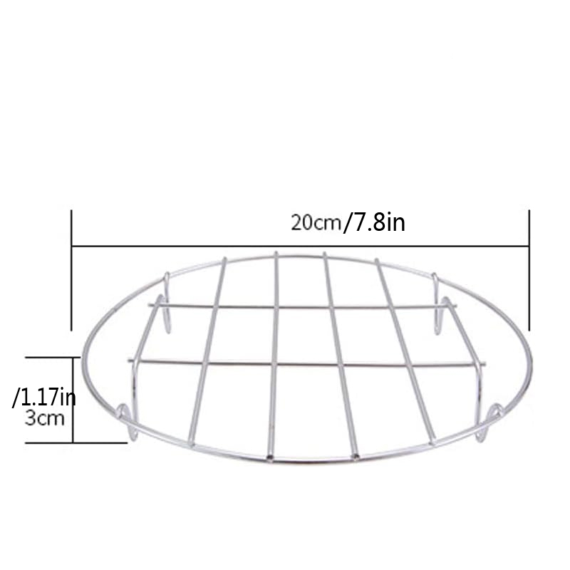 Air Fryer Rack Bread Rack Digester Multipurpose Stainless Steel Holder ...