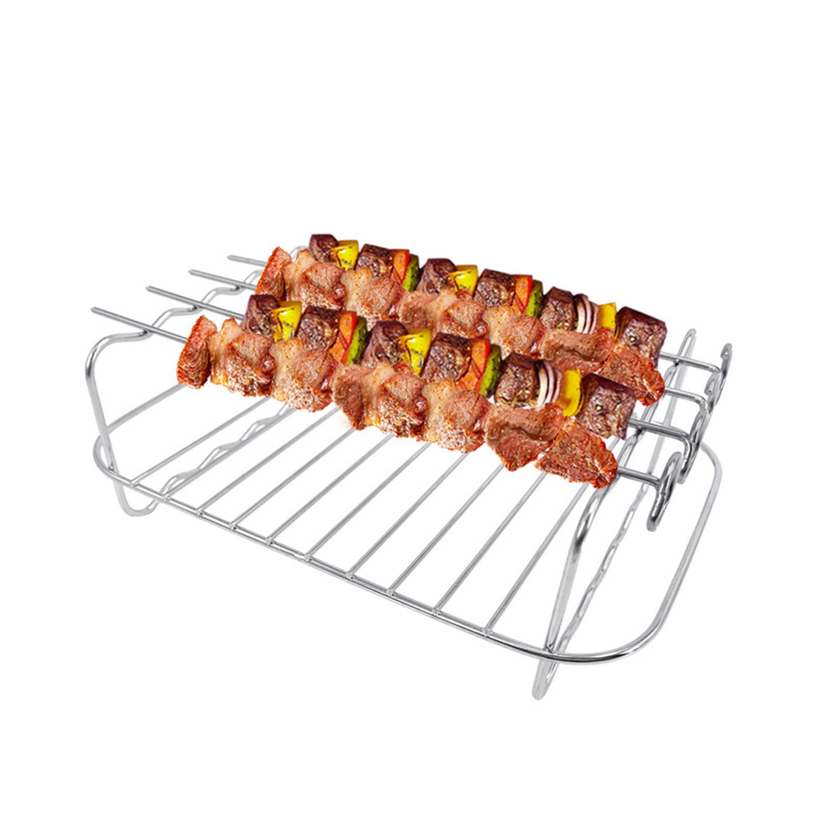Air Fryer Rack Double Pot Accessories - Heavy Duty Oven Grill Steam ...