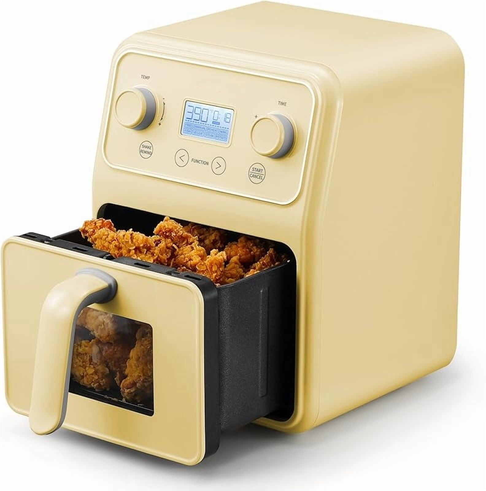 Air Fryer, Retro Countertop Airfryer Oven with Visible Window, Shake ...
