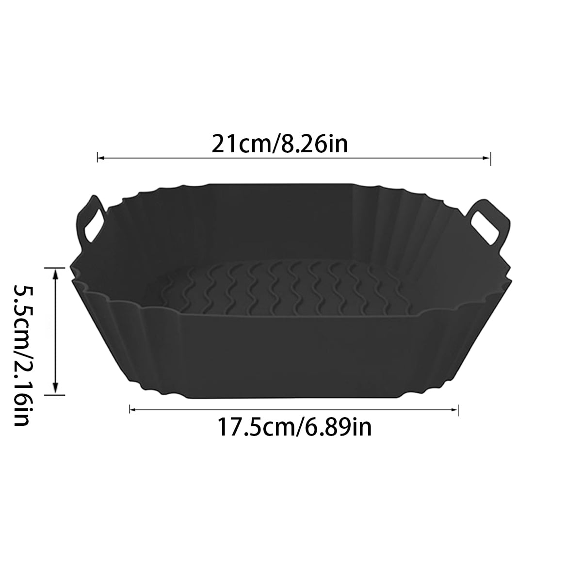 Air Fryer Silicone Liners Pot,Airfryer Basket Cooking Gadgets ,Reusable ...