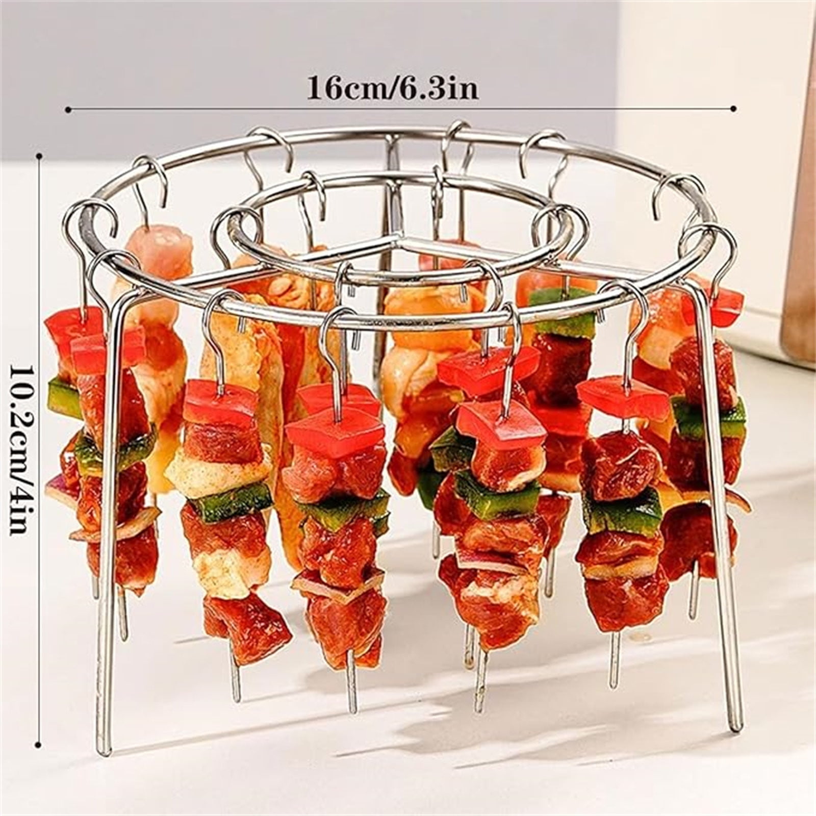 Air Fryer, Stainless Steel Air Fryer, Vertical Circular Multi ...