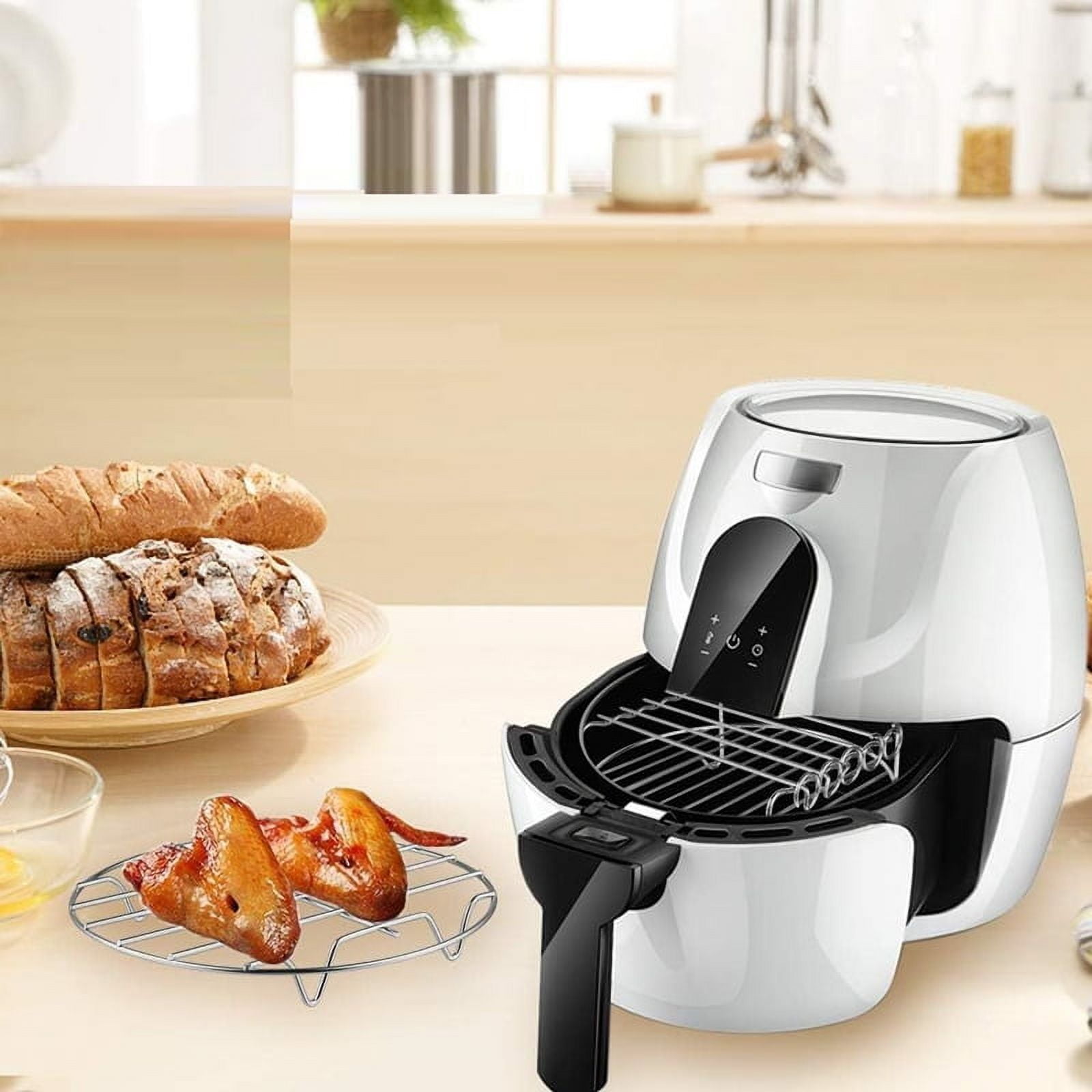 Air Fryer Stainless Steel Rack Grill Rack Tray and Steam Rack Air Fryer ...