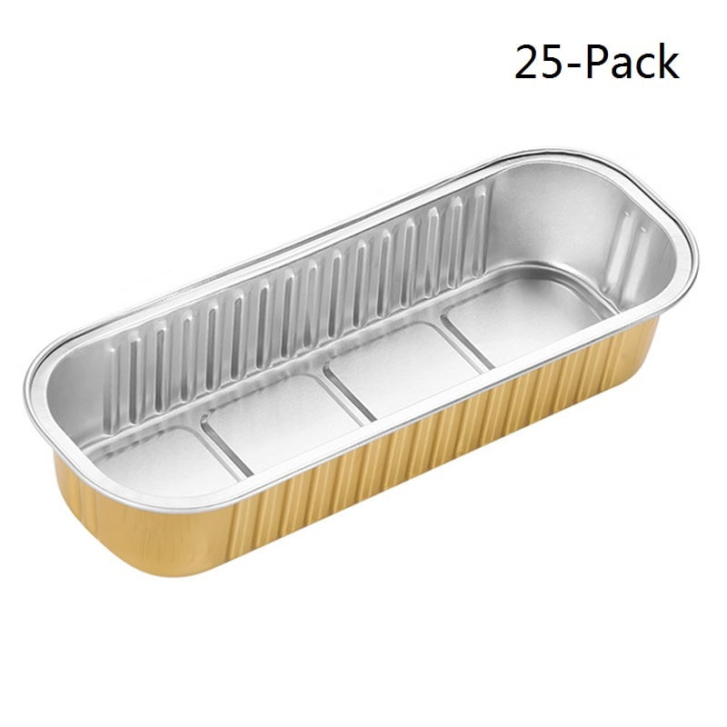 Air Fryer Tin Foil Box Disposable BBQ Pans Aluminum Baking Pans ...